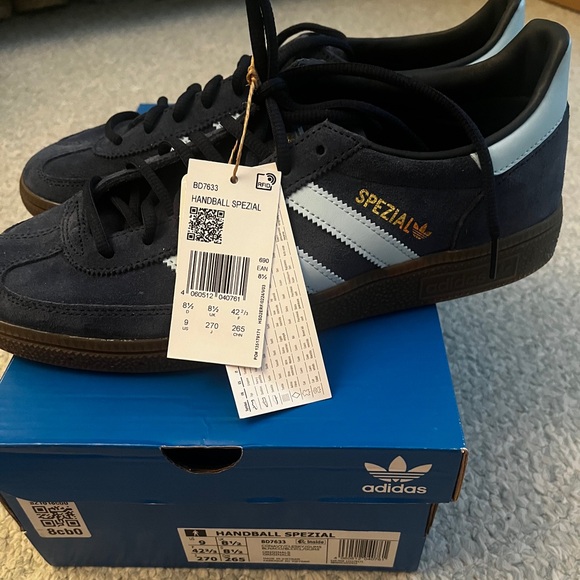 adidas | Shoes | New In Box Adidas Handball Spezial Blue Size 9 | Poshmark
